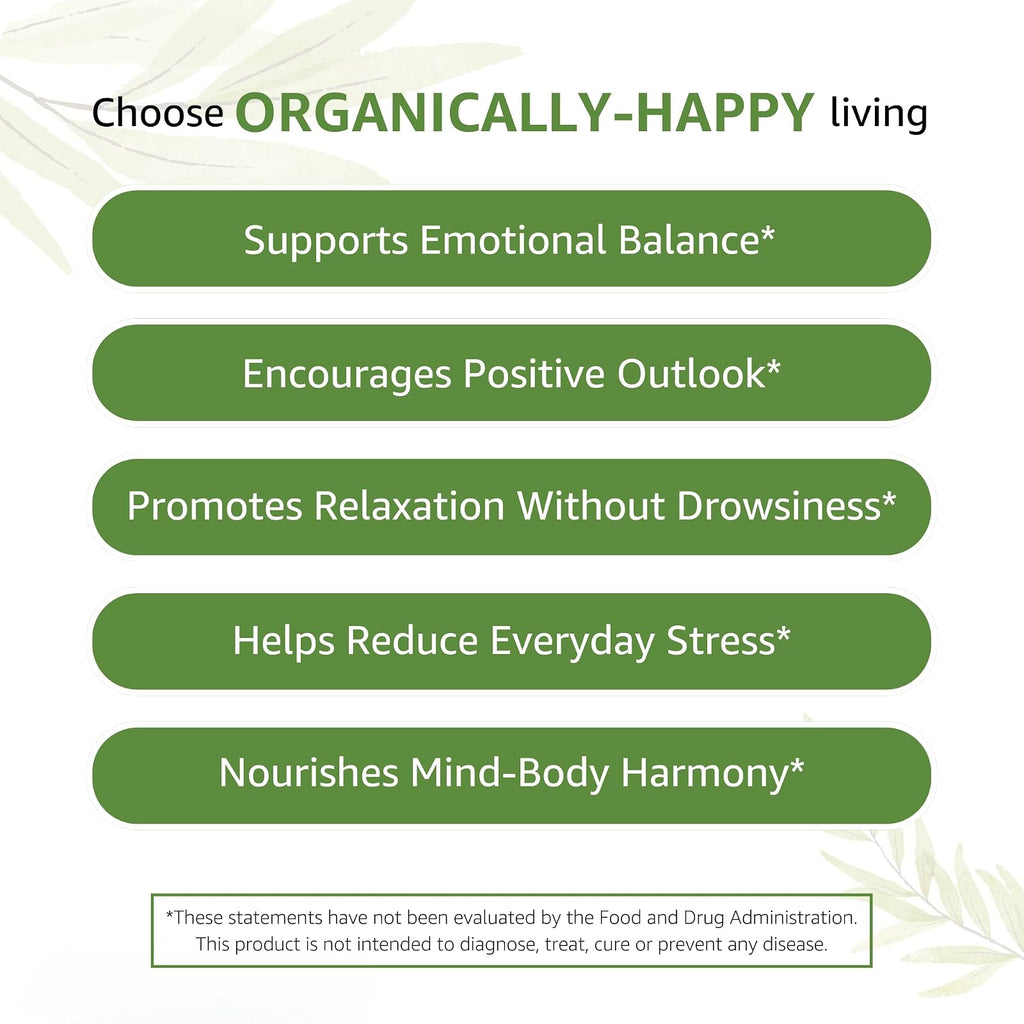 Vegan-friendly mood support capsules
