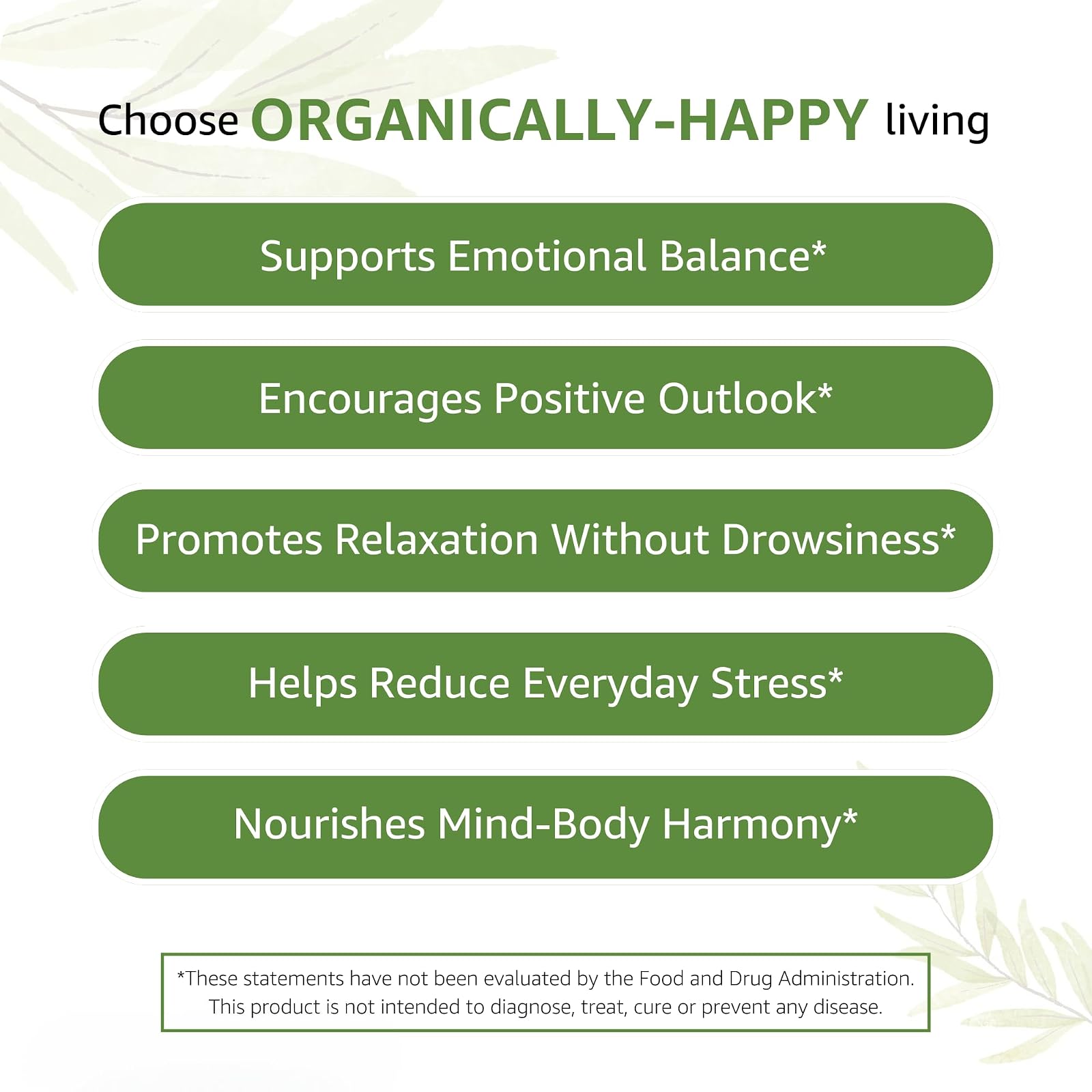 Vegan-friendly mood support capsules