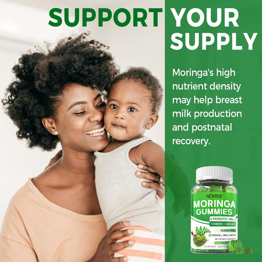 Vegan friendly Moringa gummies