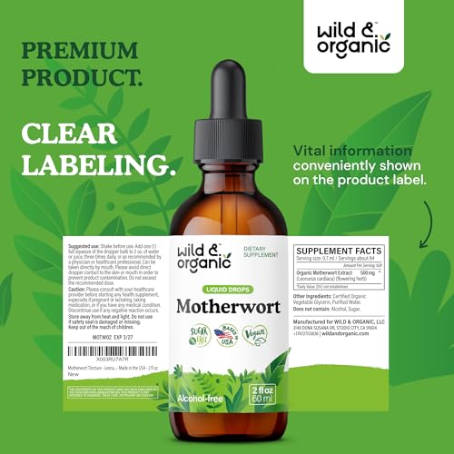 Vegan-friendly Motherwort for overall wellness