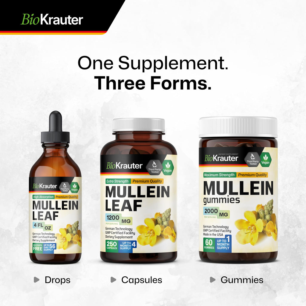 vegan-friendly mullein supplement option