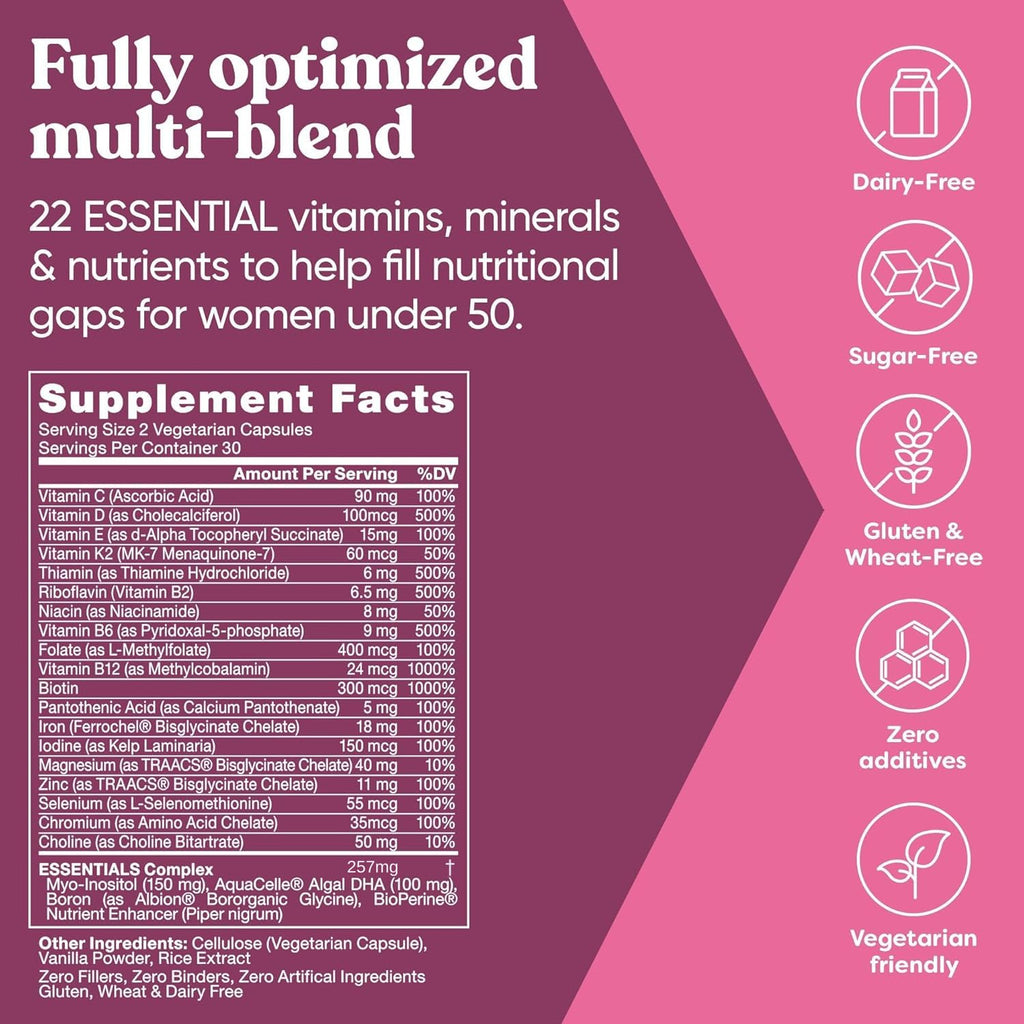 vegan-friendly multivitamin for women