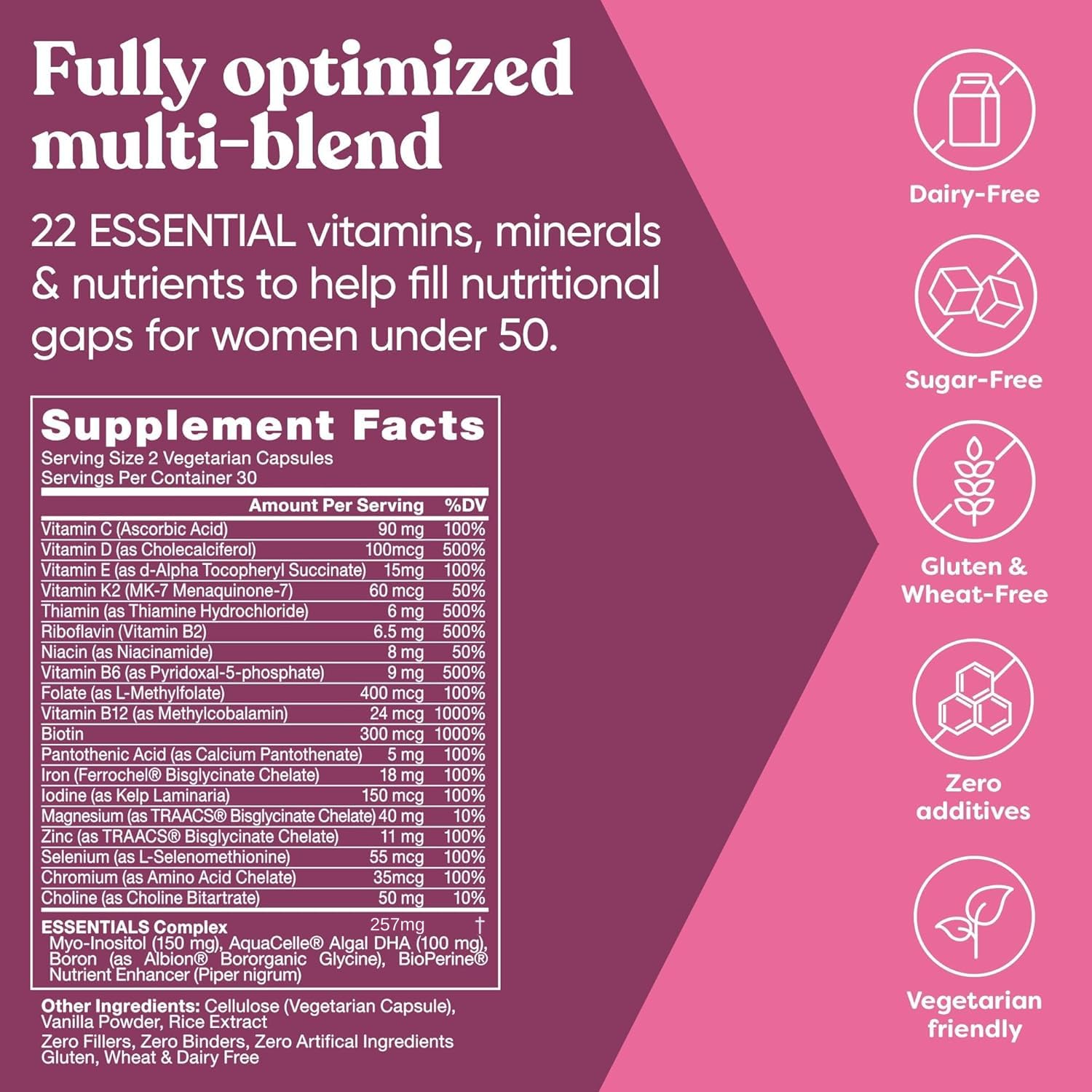 vegan-friendly multivitamin for women