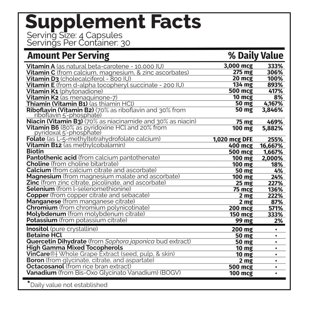 vegan-friendly multivitamin supplement
