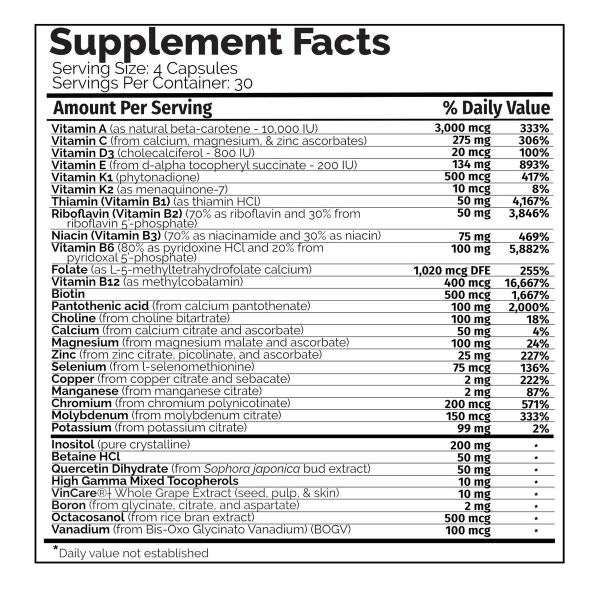 vegan-friendly multivitamin supplement