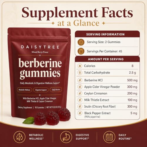 Vegan-friendly multivitamins with berberine