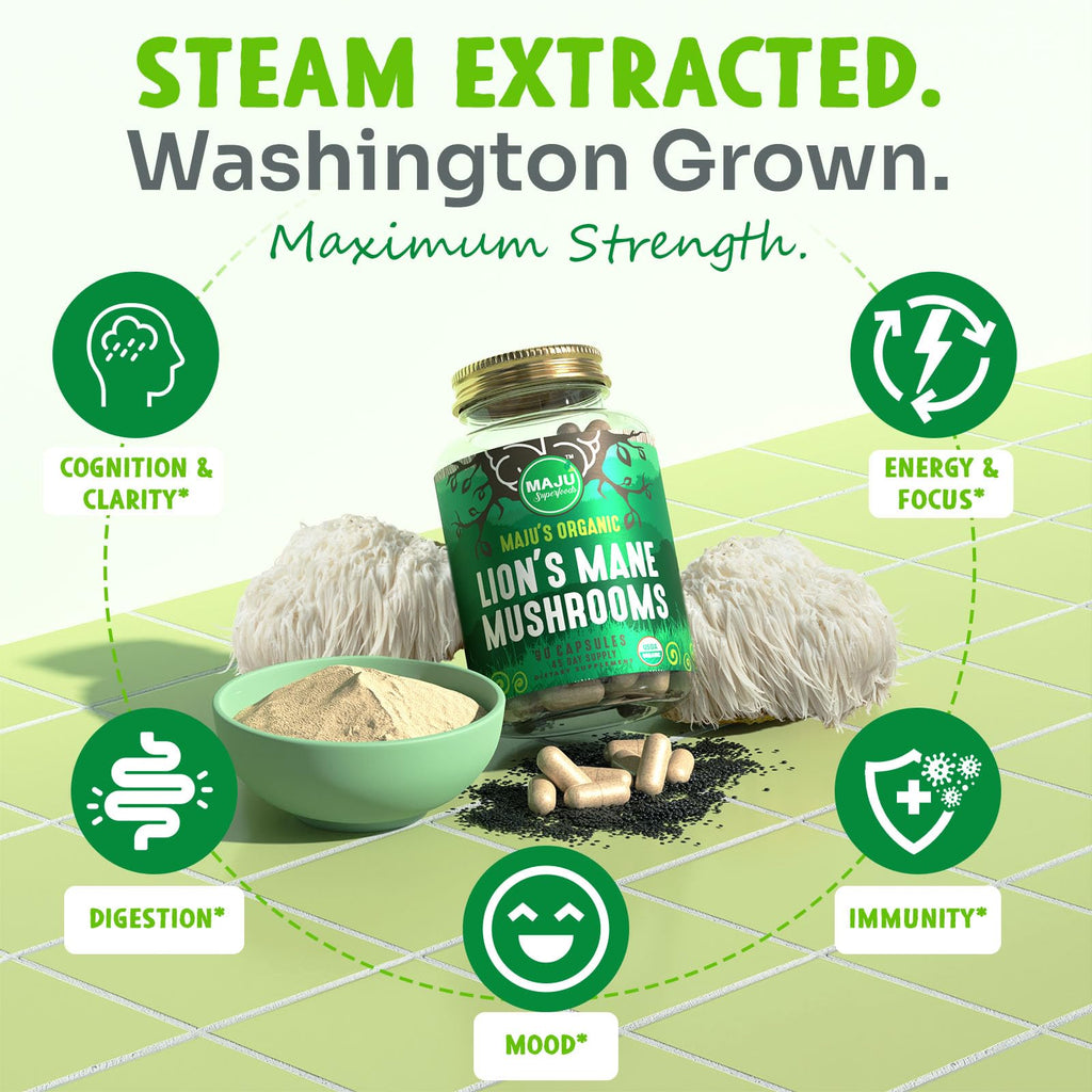 vegan-friendly mushroom capsules