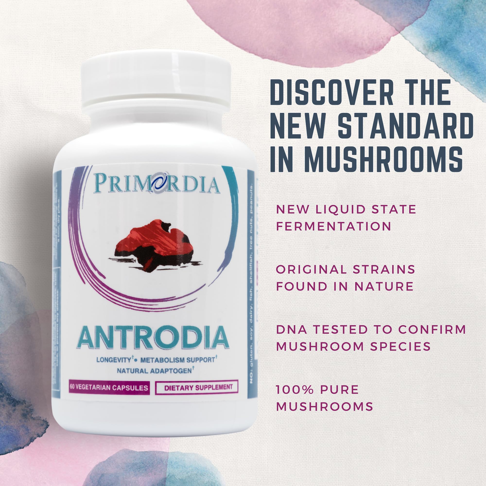 Vegan-friendly mushroom capsules