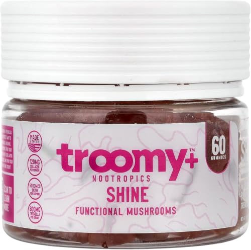 Vegan-friendly mushroom gummies with biotin