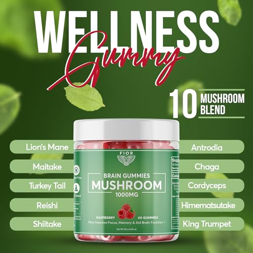 vegan-friendly mushroom gummy vitamins