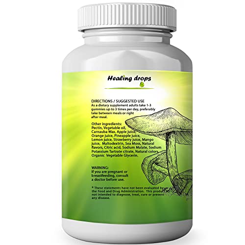vegan-friendly mushroom gummy vitamins