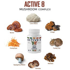 vegan-friendly mushroom health capsules
