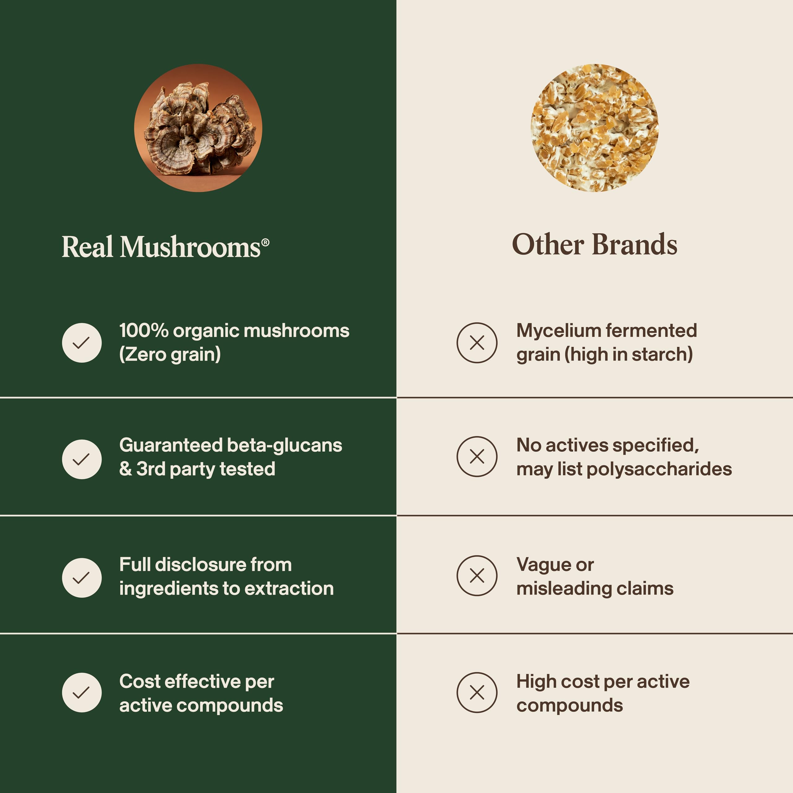 vegan-friendly mushroom health capsules