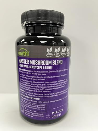 vegan-friendly mushroom health capsules