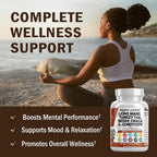vegan-friendly mushroom health capsules