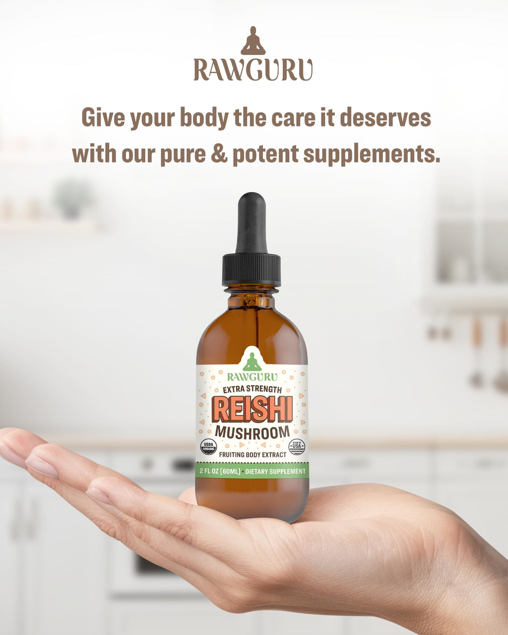 vegan-friendly mushroom health drops