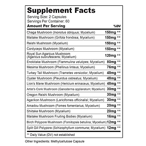 vegan-friendly mushroom health product