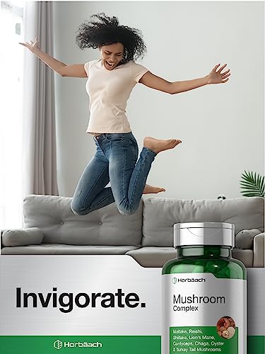 Vegan-friendly mushroom health supplement