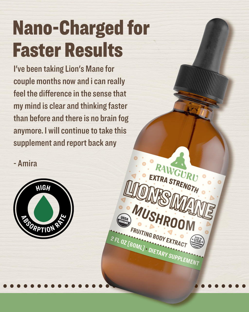 Vegan-friendly mushroom health supplement
