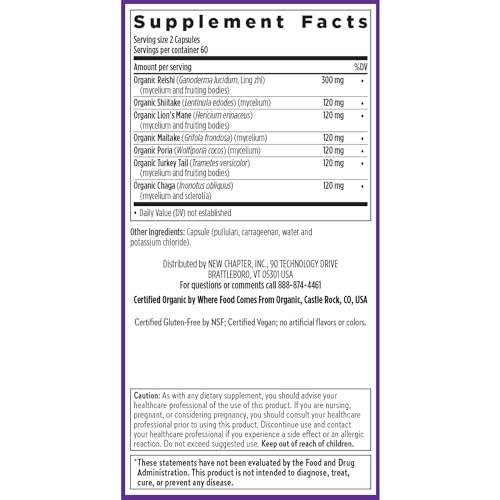 vegan-friendly mushroom nutrition