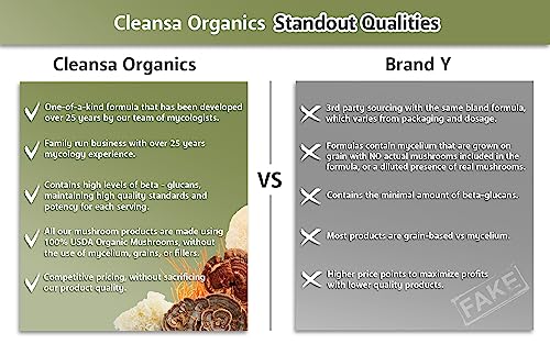 Vegan-friendly mushroom supplement option