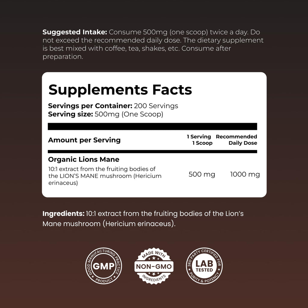 vegan-friendly mushroom supplement