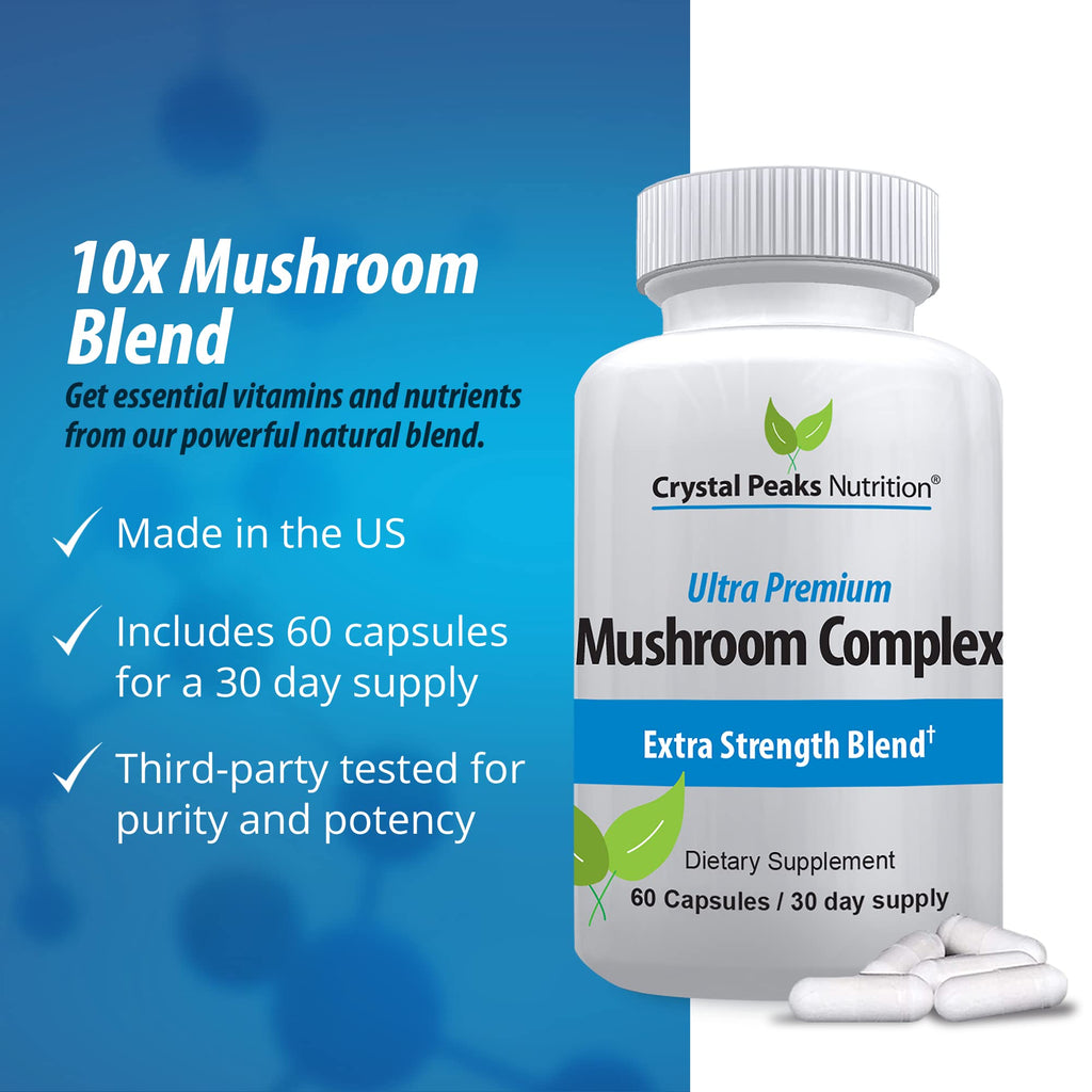 Vegan-friendly mushroom supplement