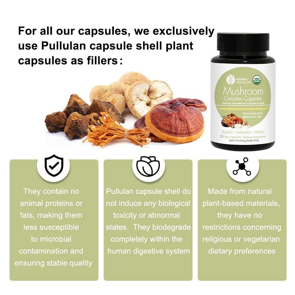 vegan-friendly mushroom supplement