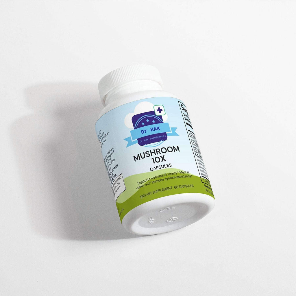 Vegan-friendly mushroom supplement