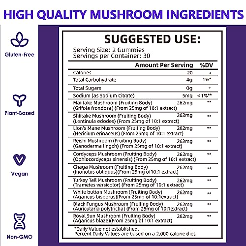 vegan-friendly mushroom supplement