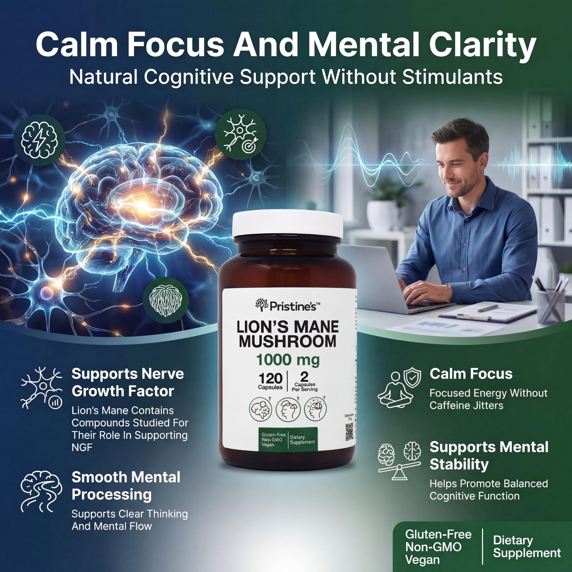 Vegan-friendly mushrooms for holistic health