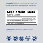 Vegan-friendly NAD supplement