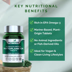 Vegan-friendly Nannochloropsis multivitamins