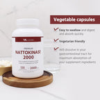 vegan-friendly nattokinase vegetable capsules