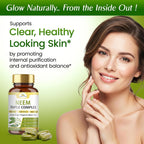 Vegan-friendly neem extract capsules