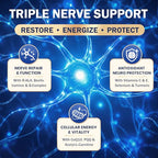 Vegan-friendly neuropathy support capsules