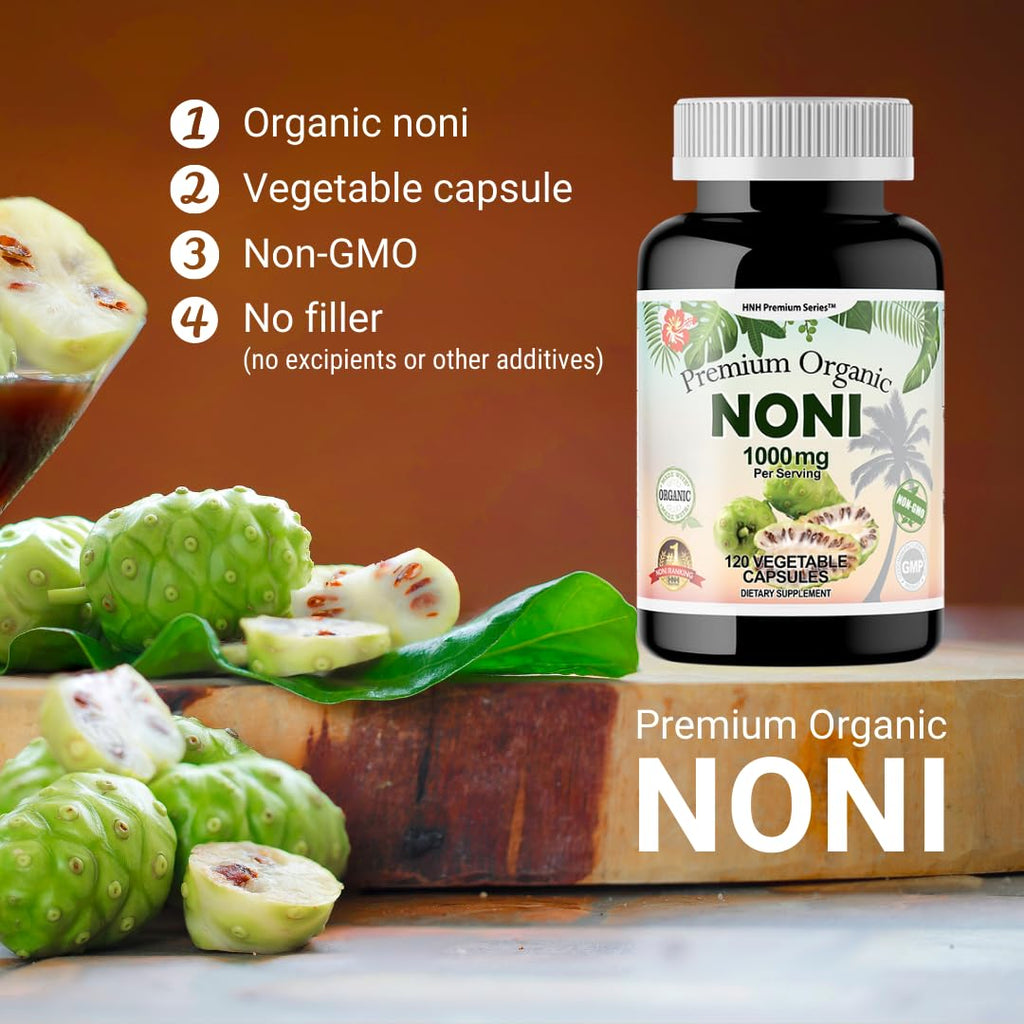 Vegan-friendly Noni capsules for vitality