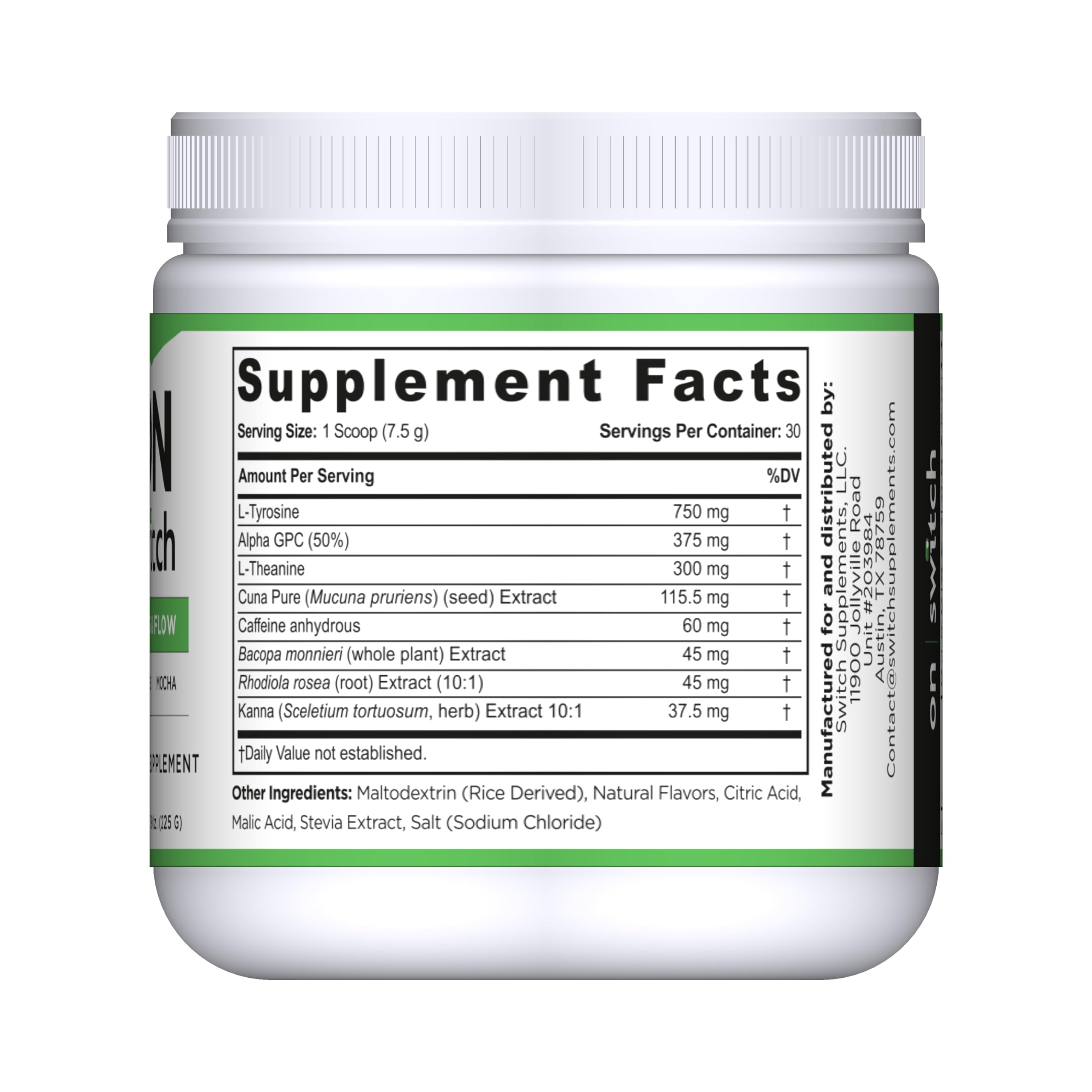 Vegan-friendly nootropic for mental performance