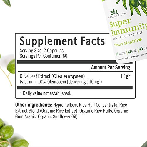 vegan-friendly olive leaf supplement
