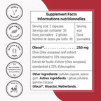vegan-friendly olive leaf supplement