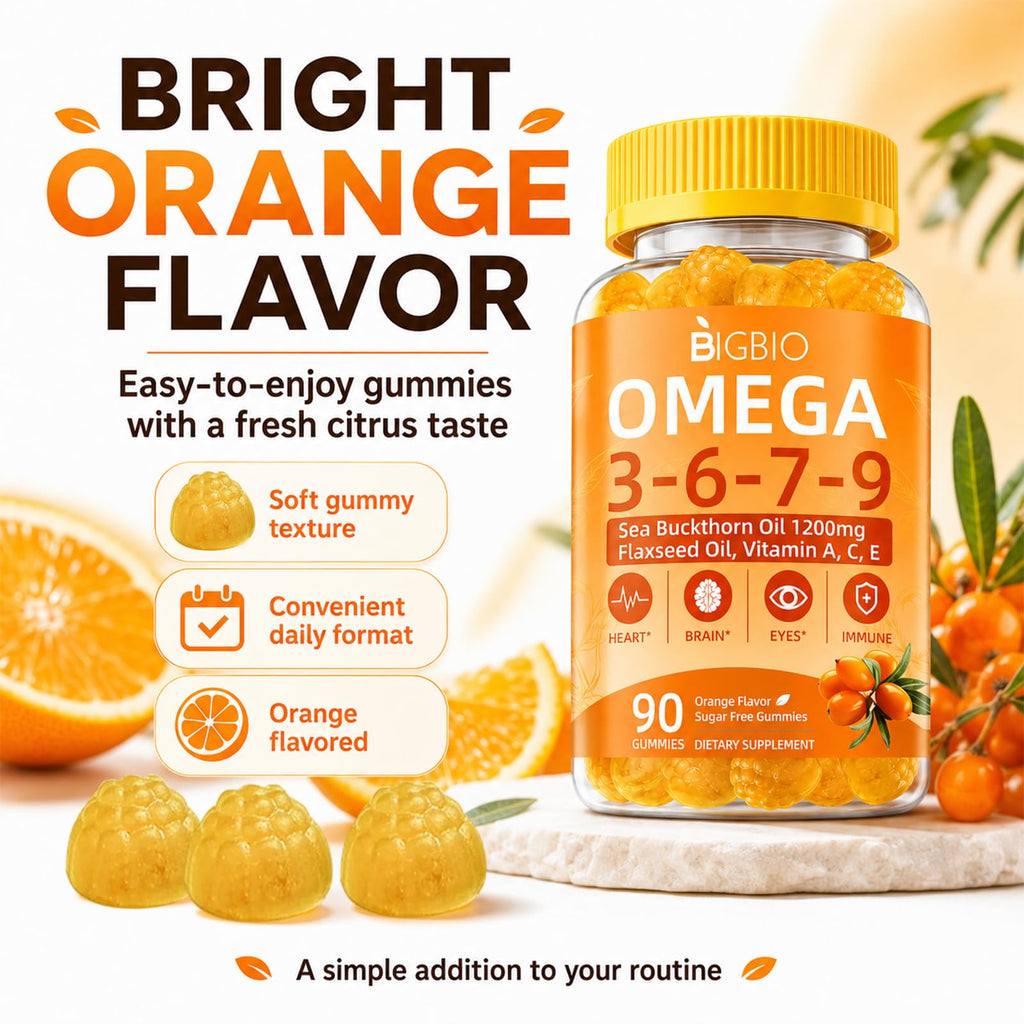 Vegan-friendly Omega gummies
