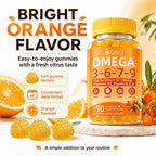 Vegan-friendly Omega gummies
