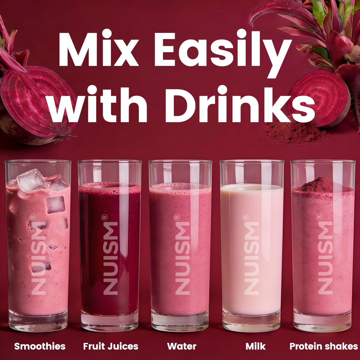 vegan-friendly organic beet root supplement