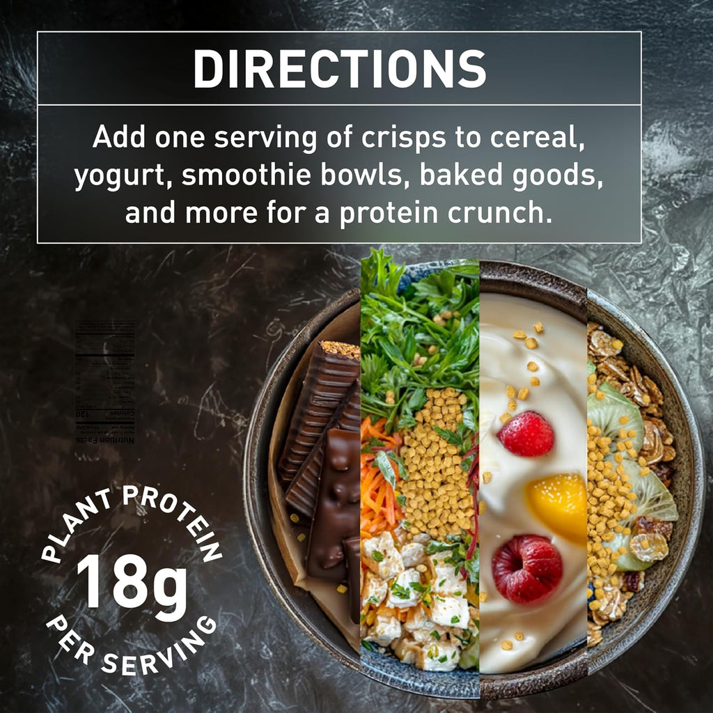 vegan-friendly pea protein snacks