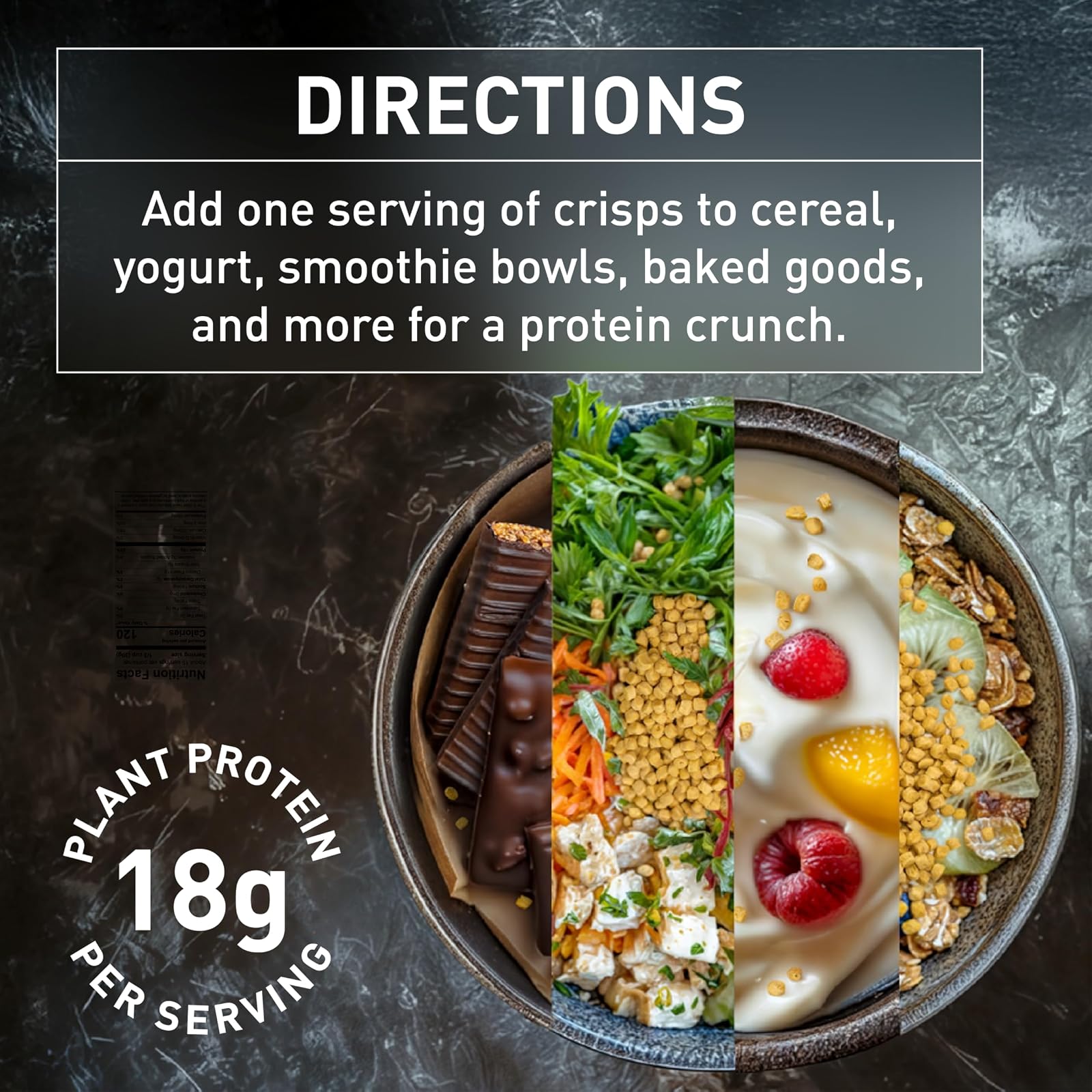vegan-friendly pea protein snacks