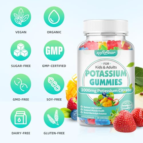 Vegan-friendly potassium gummies for everyone