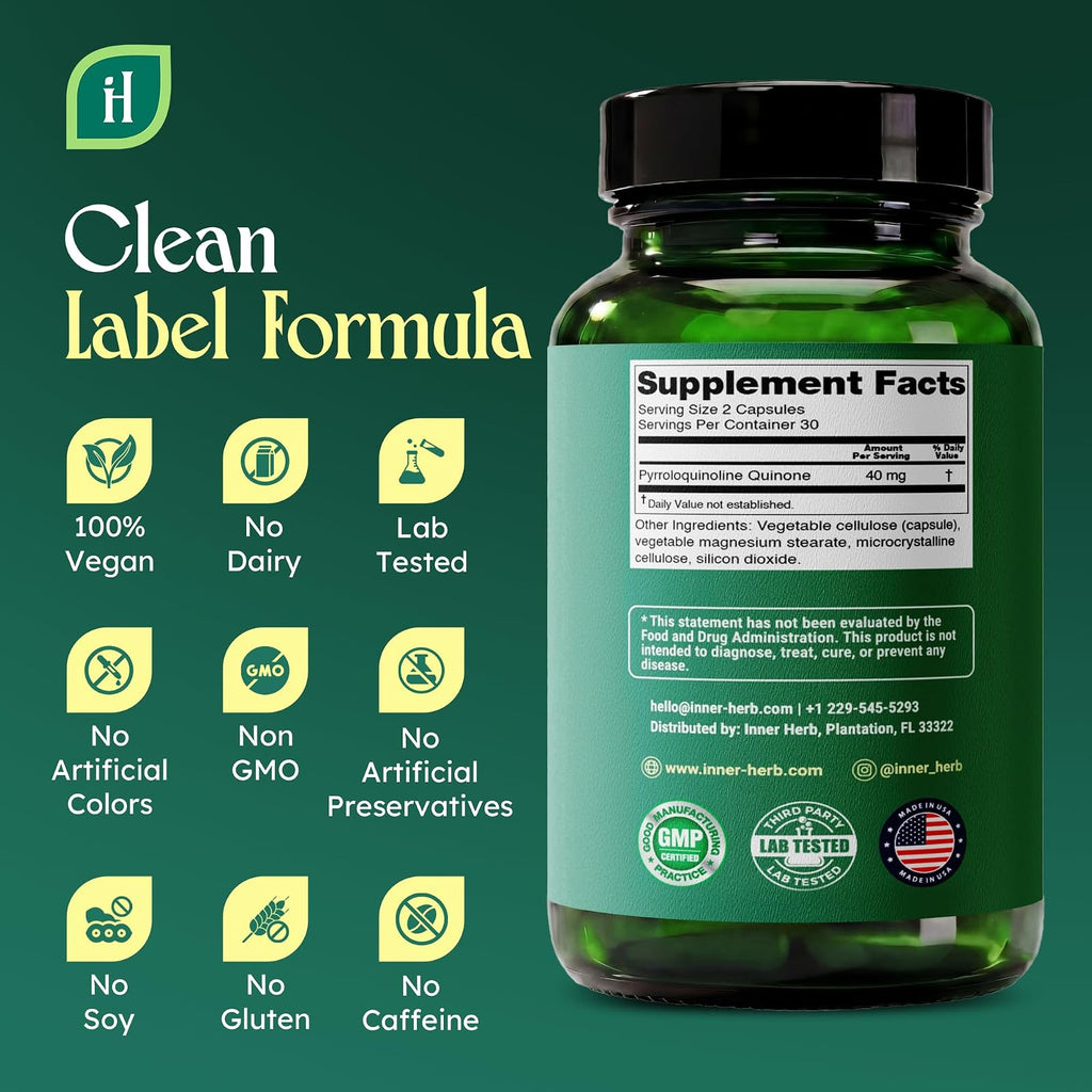 vegan-friendly PQQ supplement