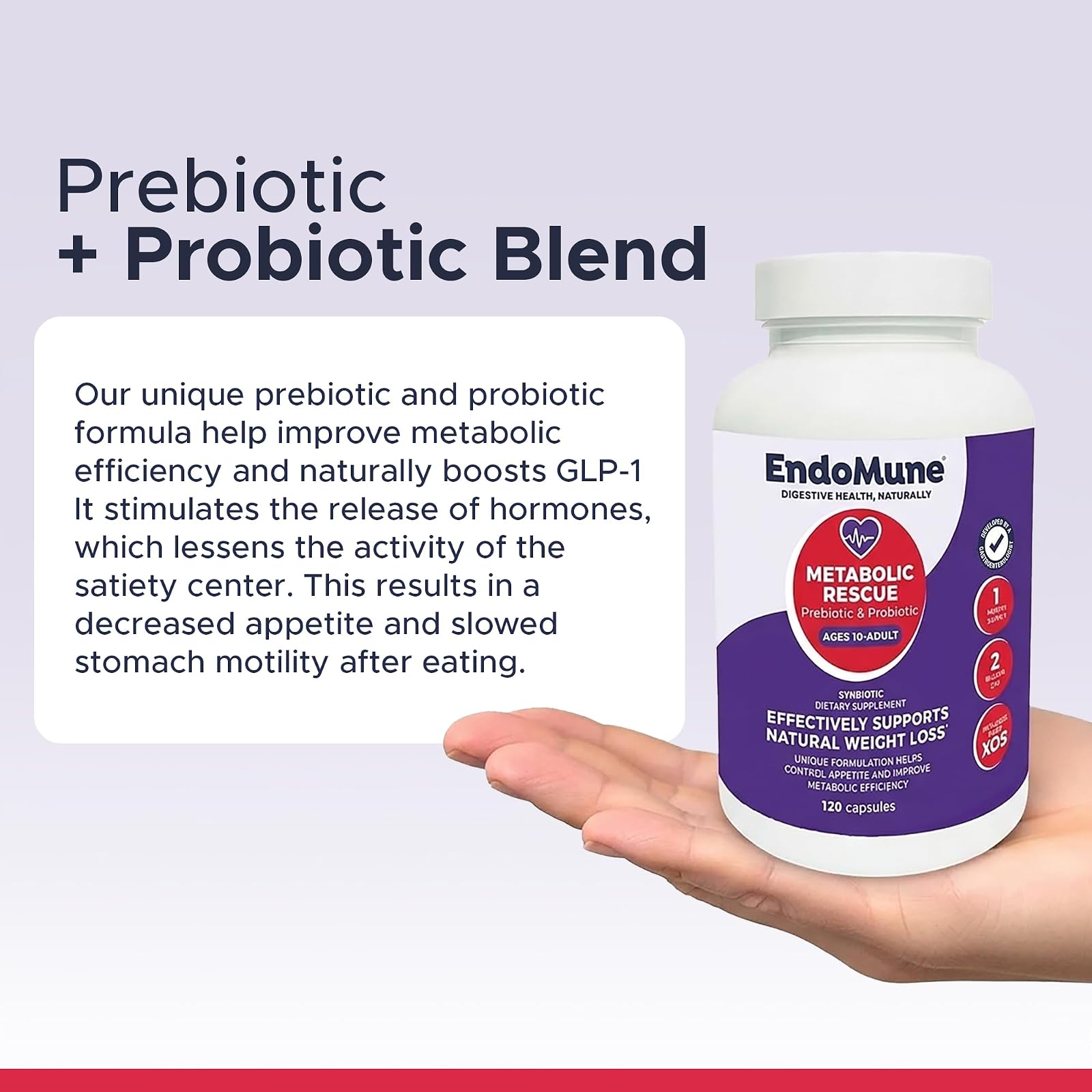 vegan-friendly prebiotic probiotic capsules