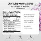 vegan-friendly probiotic capsules