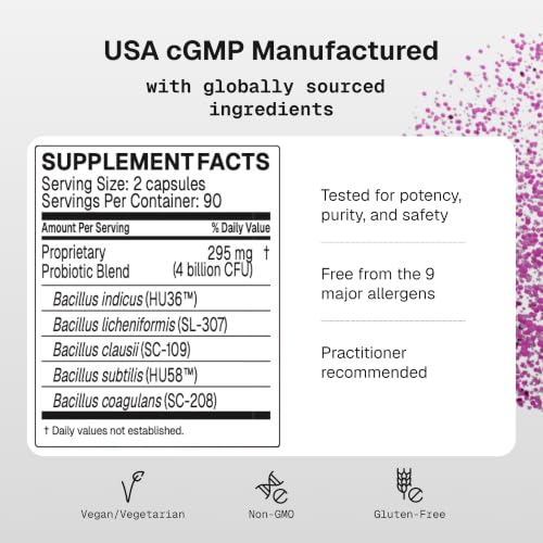 vegan-friendly probiotic capsules